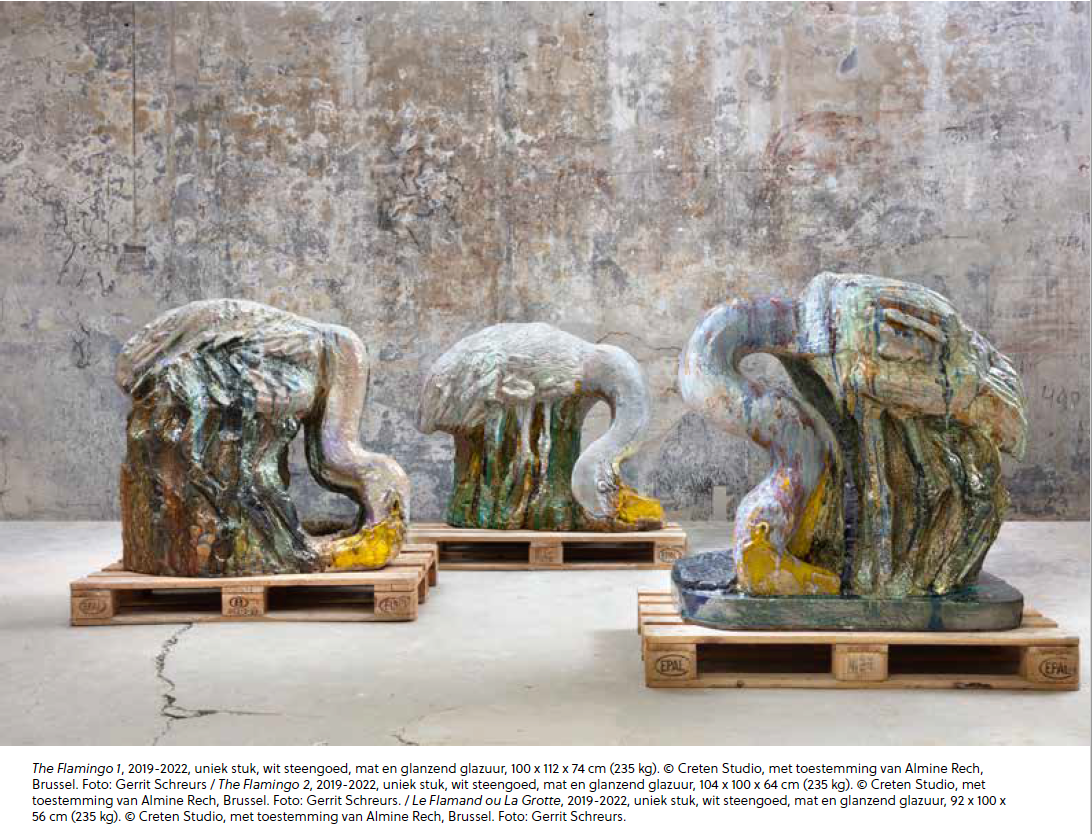 Johan Creten | Bestiarium | musée La Piscine, Roubaix - Transit